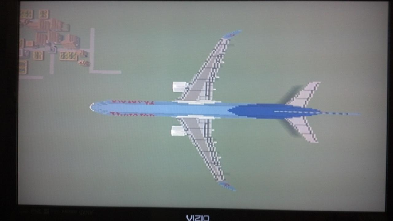 Minecraft Boeing 757-200 (Thomson Airways) Minecraft Map