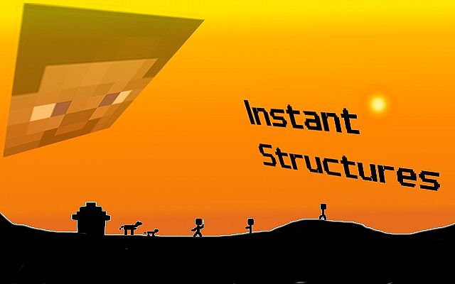 [forge] X Pilots Instant Structures Minecraft Mod