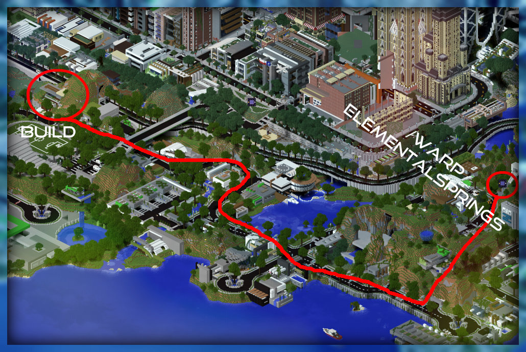 Elevation - A Modern Cliffside Home - Collab w/ TheEvilEnderman ...