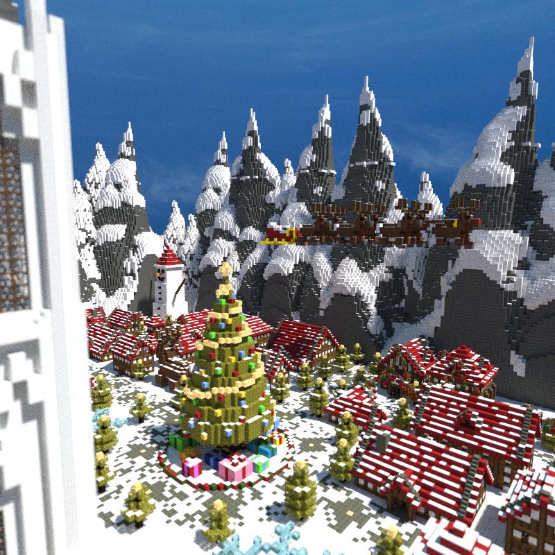 Merry Christmas Minecraft Map