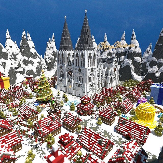 Merry Christmas Minecraft Map