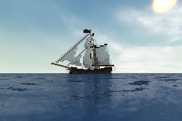 The Adventure (Pirate Sloop) Minecraft Map
