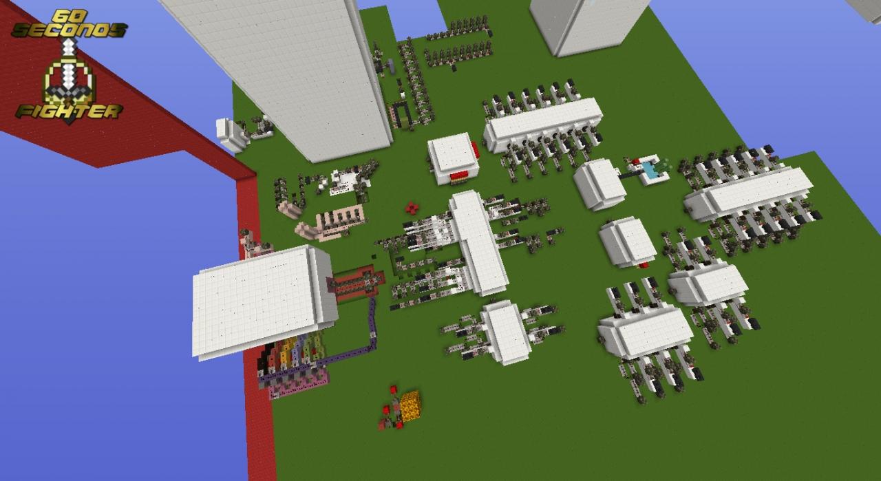 MiniGame - 60 Seconds Fighter Minecraft Map