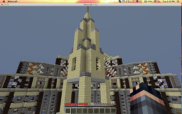 Dynamic Complex Portal Hub Spawn Minecraft Map