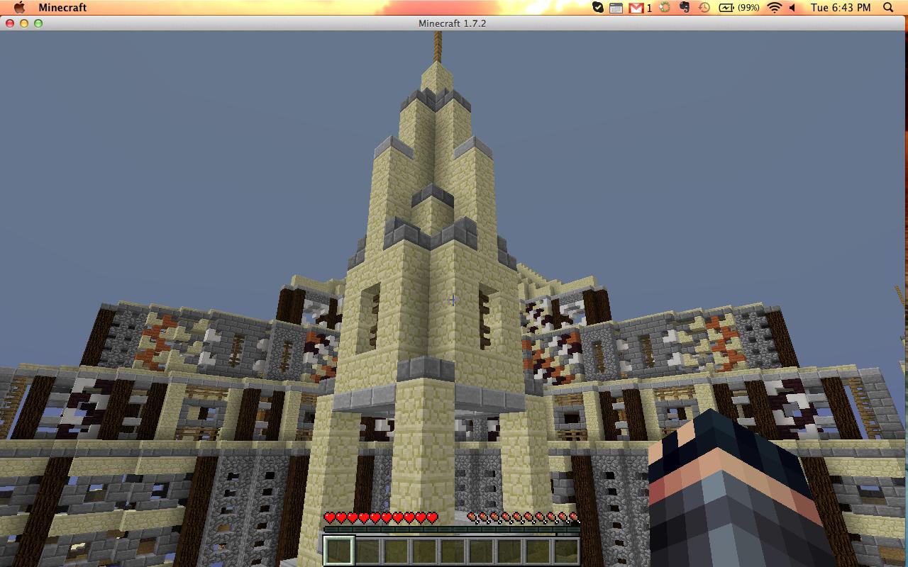 Dynamic Complex Portal Hub Spawn Minecraft Map