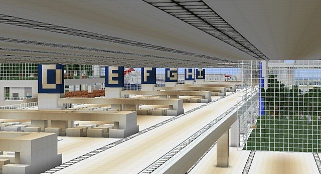 Minecraft Innsbruck International Airport Terminal 1 Minecraft Map