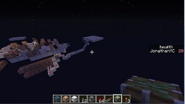 zombie & light bridge concept Minecraft Map