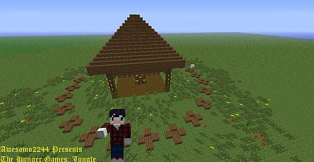 The Hunger Games: Jungle (only cornucopia) Minecraft Map