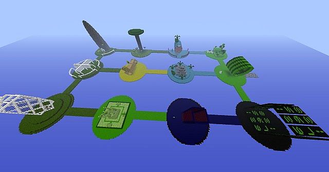 The world 1 complete Minecraft Map