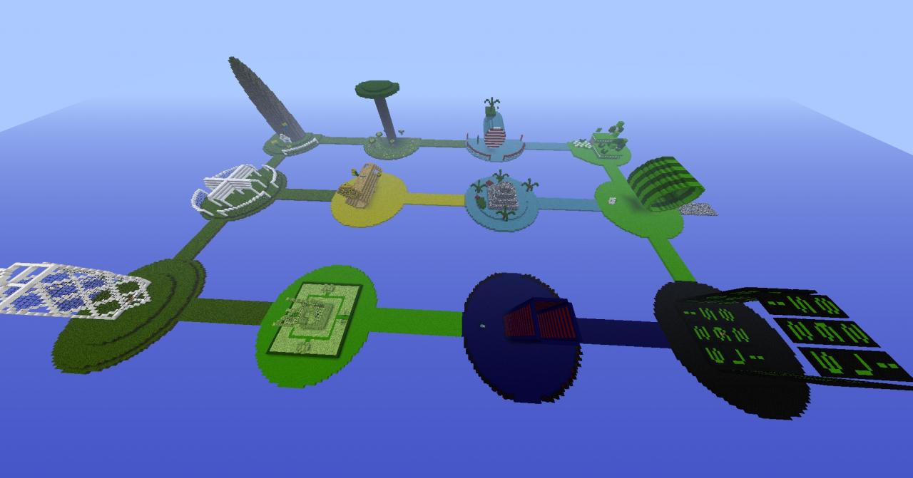 The world 1 complete Minecraft Map