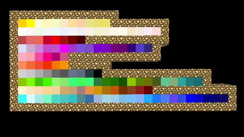 {FORGE} X_pilot's Creative Madness - 141 different colors!!! Minecraft Mod