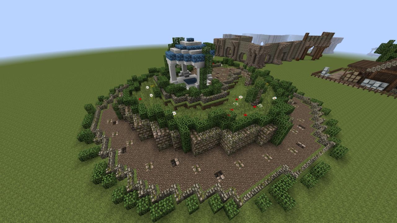 Simple and small Love Garden Minecraft Map