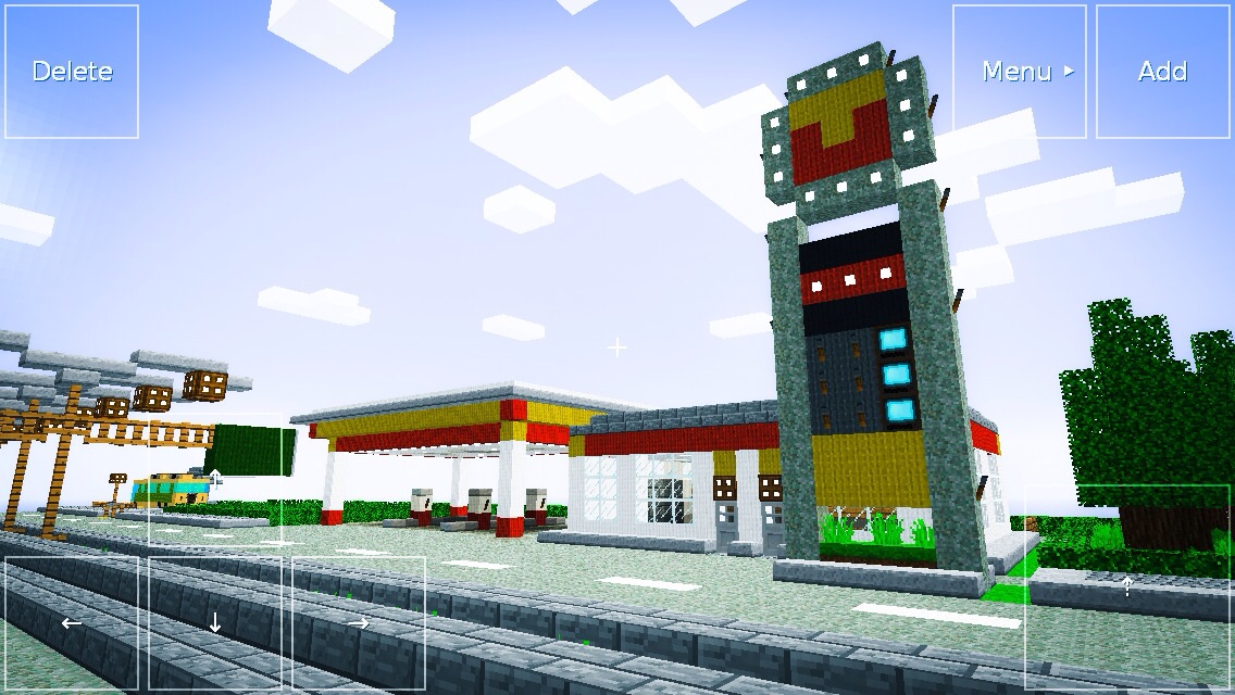 Shell Gas Station Minecraft Map