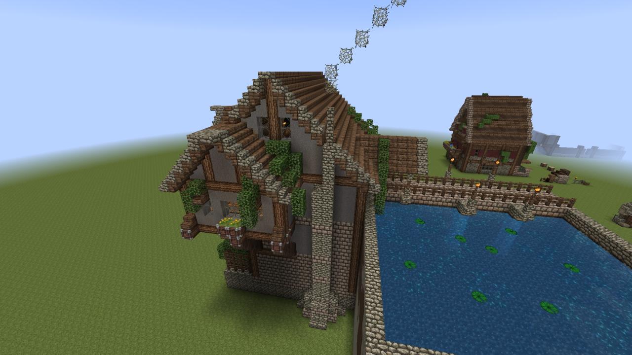 Medieval mill Minecraft Map