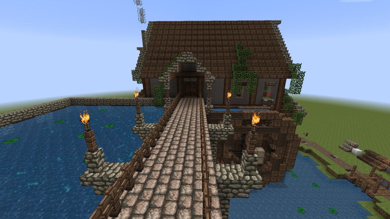 Medieval mill Minecraft Map