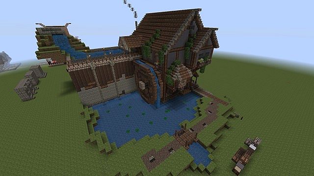 Medieval mill Minecraft Map