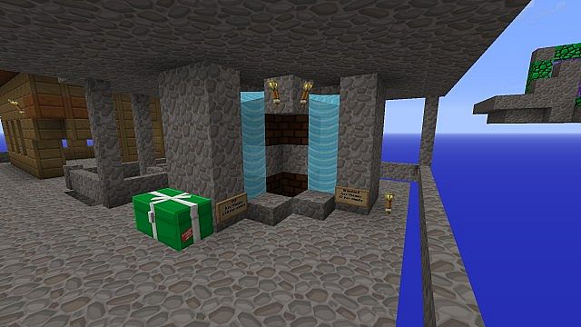 Hat Films and Sips Skyblock Series Map Remake Minecraft Map