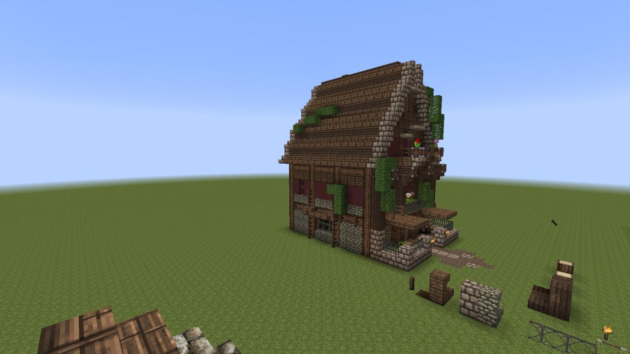 Simple house Minecraft Map