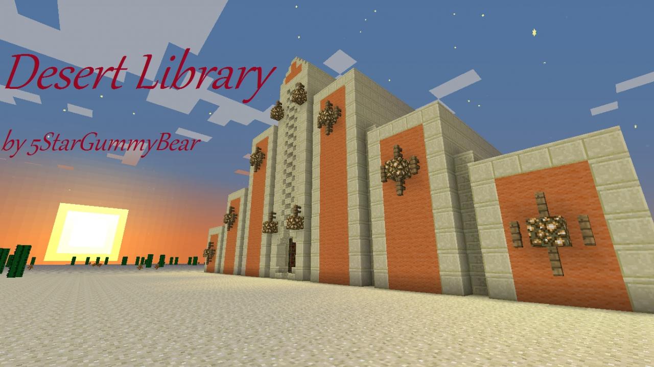 Desert Library- a Minecraft original build by 5StarGummyBear Minecraft ...