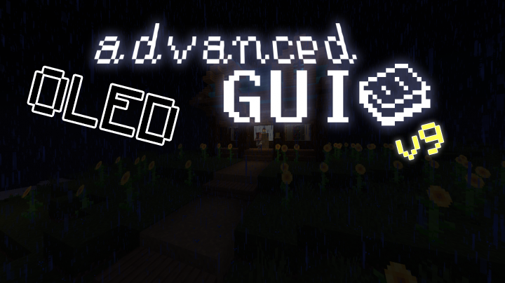 OLED Advanced GUI v9 | 1.16.4 Minecraft Texture Pack