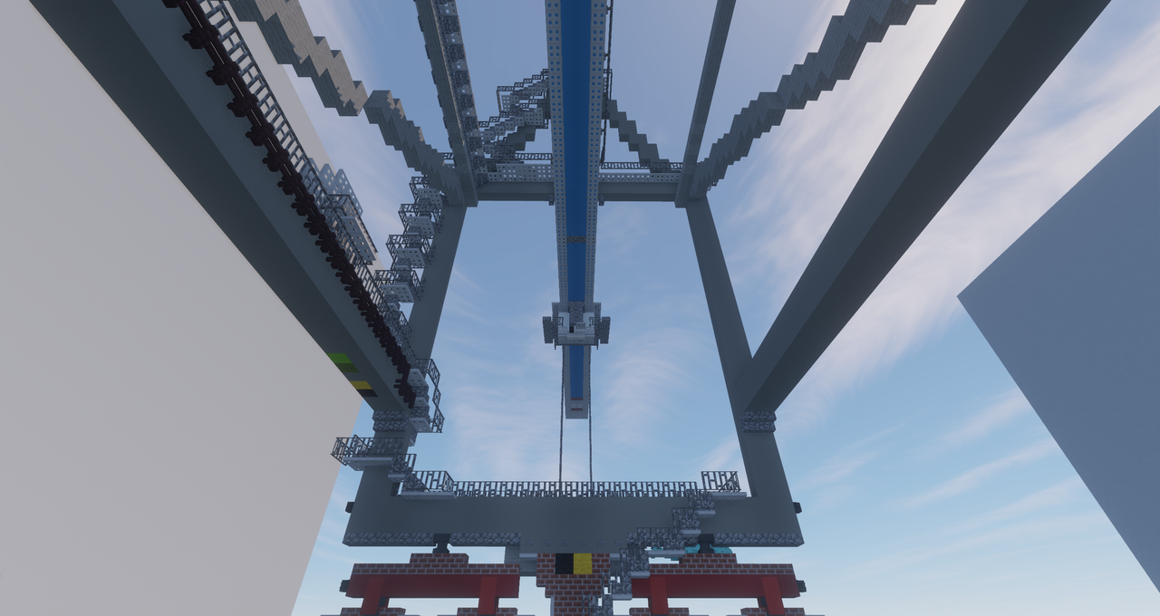 Quayside Container Crane Minecraft Map