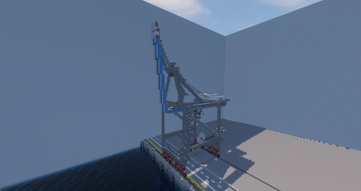 Quayside Container Crane Minecraft Map