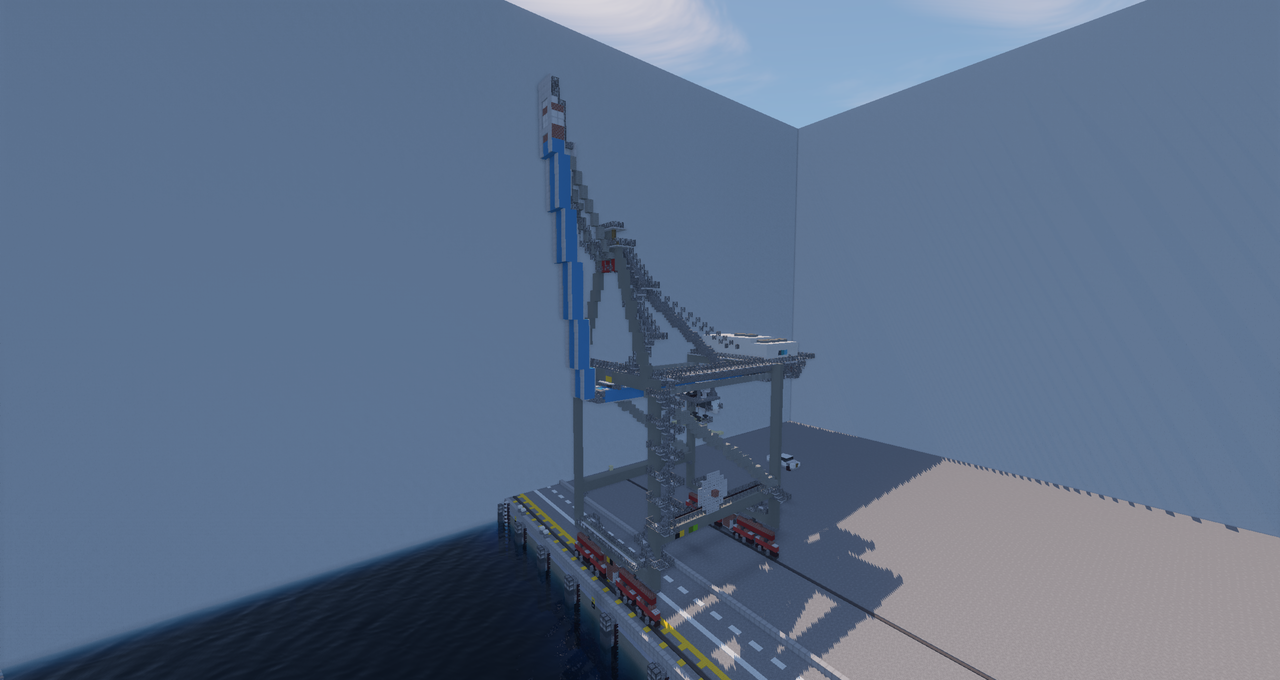 Quayside Container Crane Minecraft Map