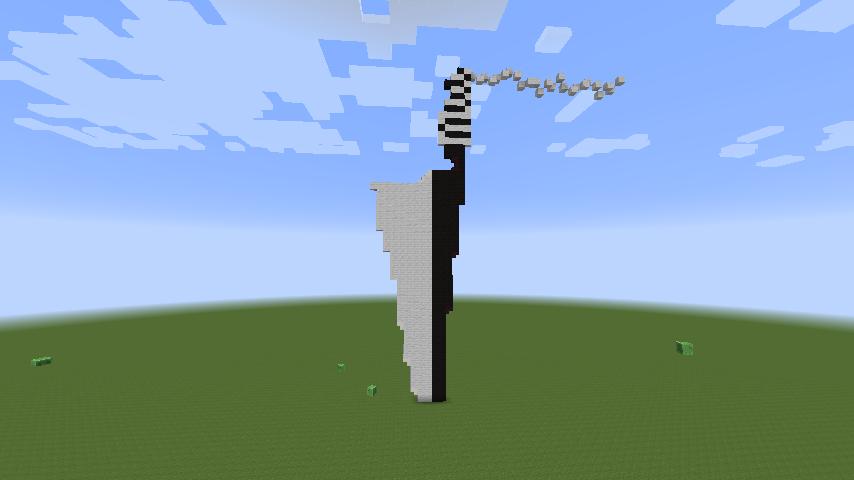 Zangetsu From Bleach :) Minecraft Map