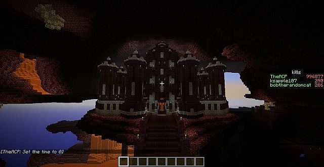 Netherbrick Castle Minecraft Map