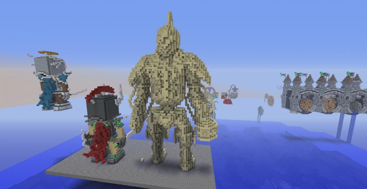 DWEMER CENTURION! From Skyrim Minecraft Map