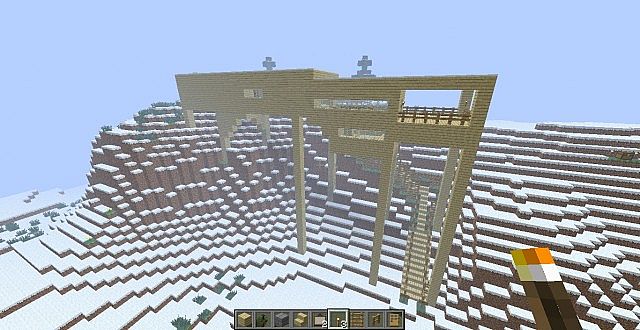 House Over The Cliffs Minecraft Map