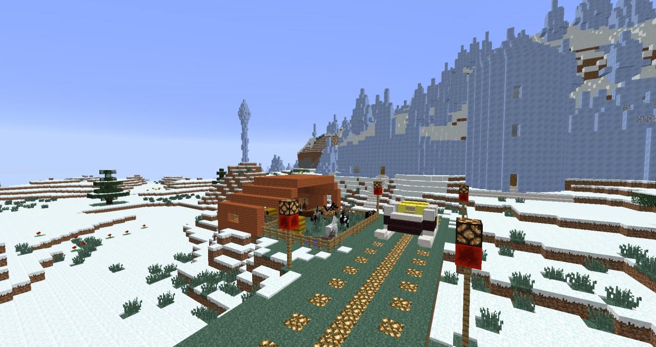 Santas' Workshop Minecraft Map