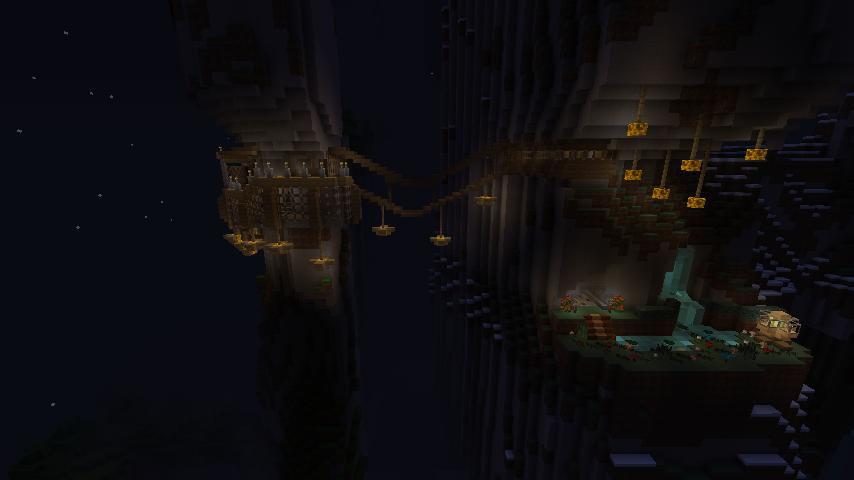 Chinese Mountain Den Minecraft Map