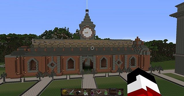Small Townhall Minecraft Map