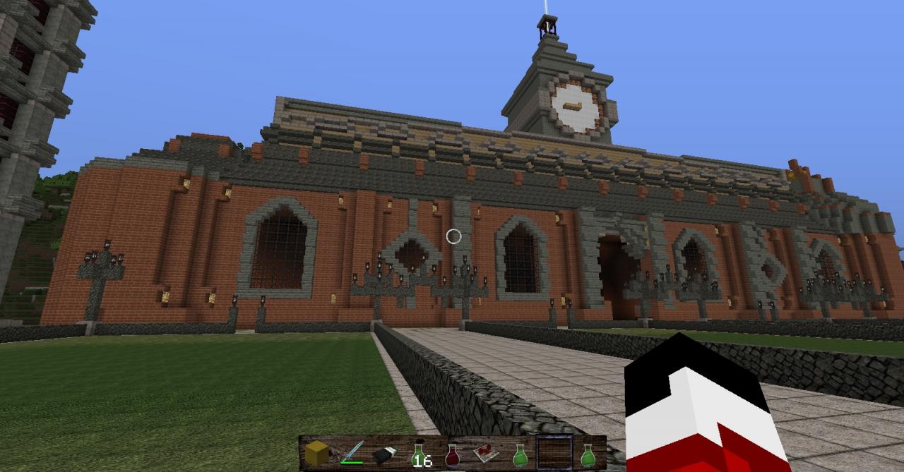 Small Townhall Minecraft Map
