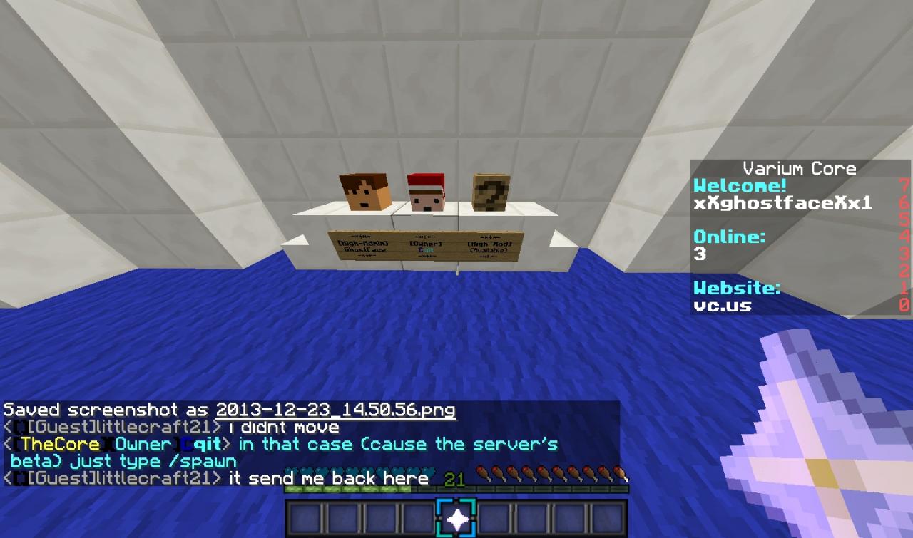 Varium Core Minecraft Server