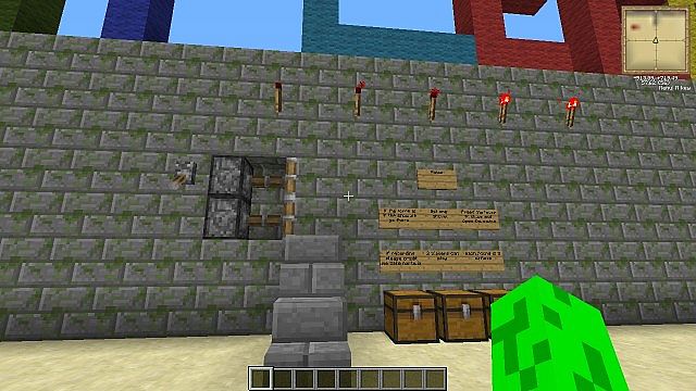 Spleef Minecraft Map