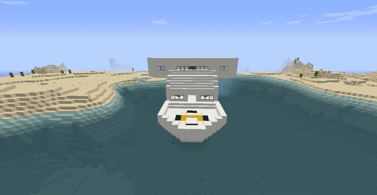 Small Cruise Ship Minecraft Map