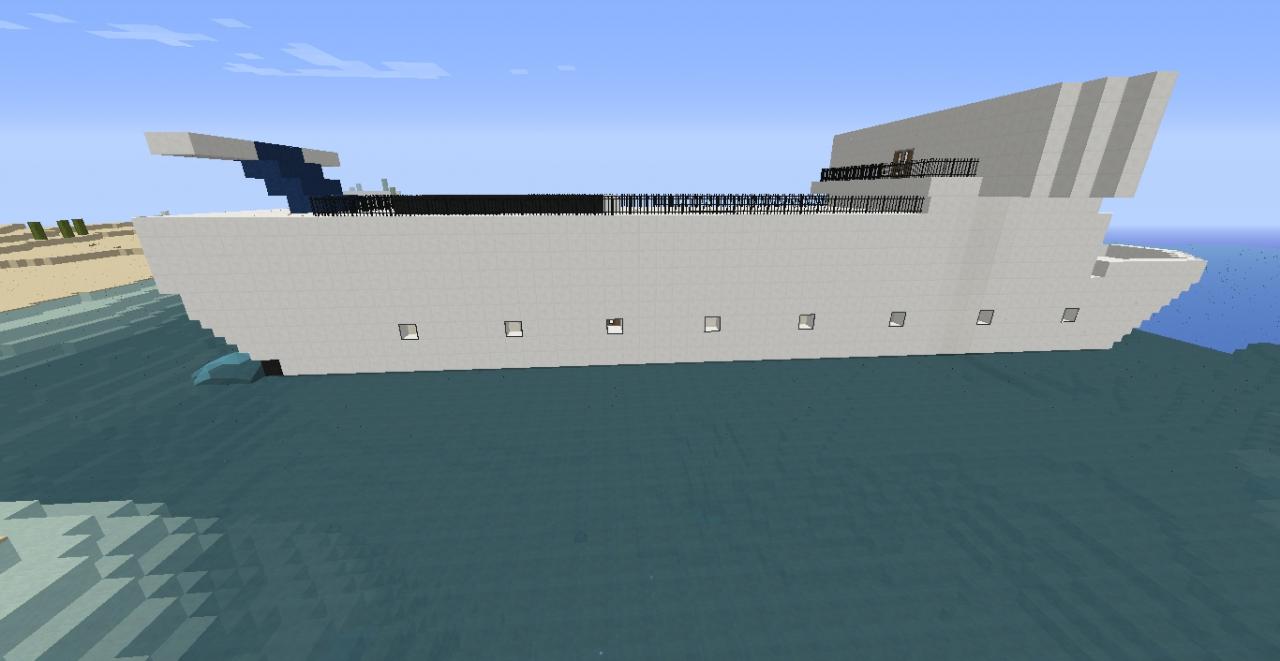 Small Cruise Ship Minecraft Map