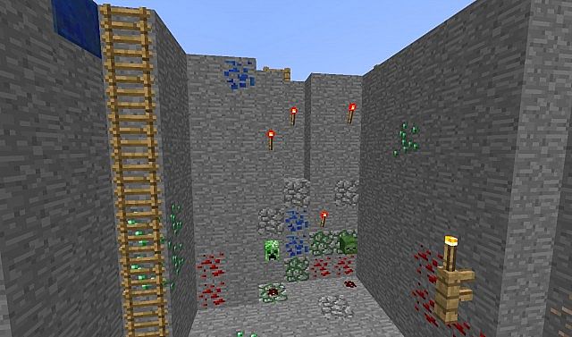 Super Craft Bro Map: The Quarry Minecraft Map