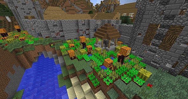 The Kingdom of Lydia, 1.7.4 EXTREME HILLS TERRAIN! Minecraft Map