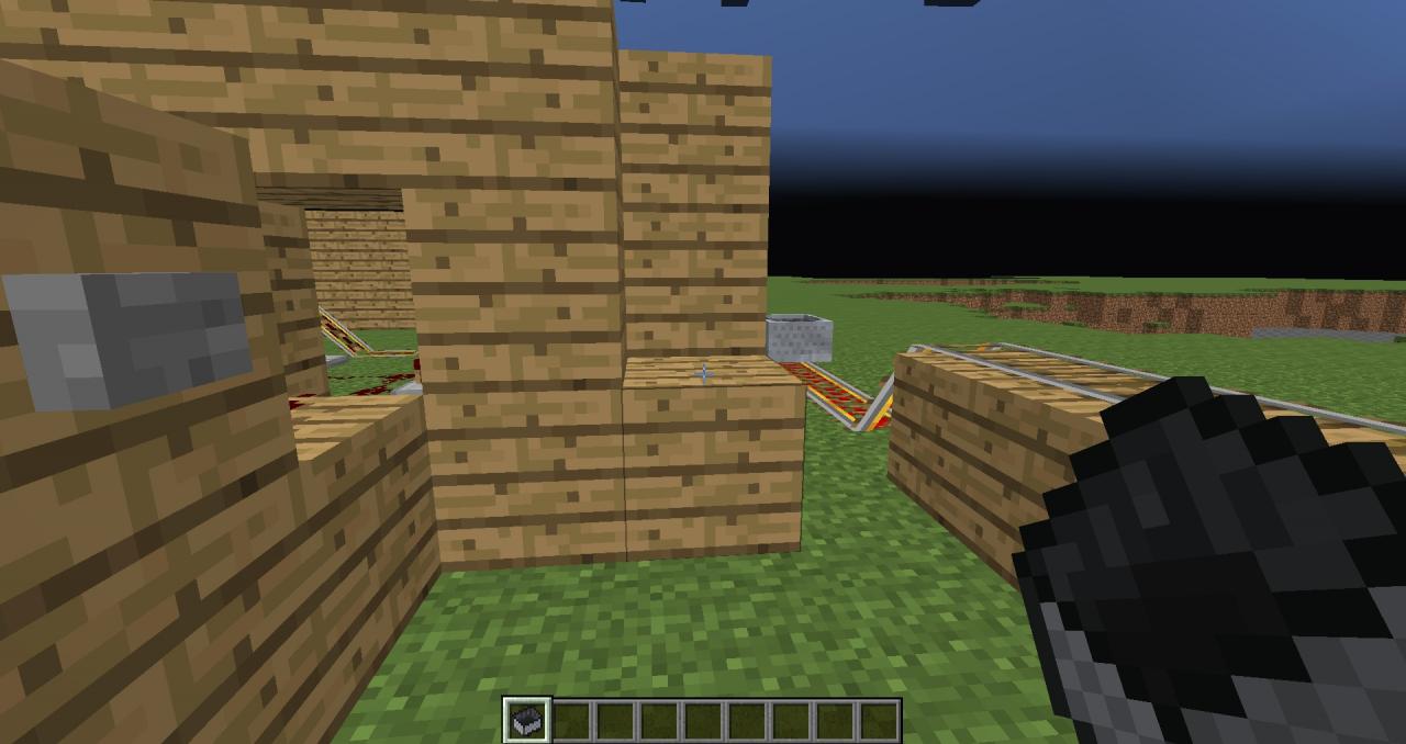 automatic minecart dispencer Minecraft Map