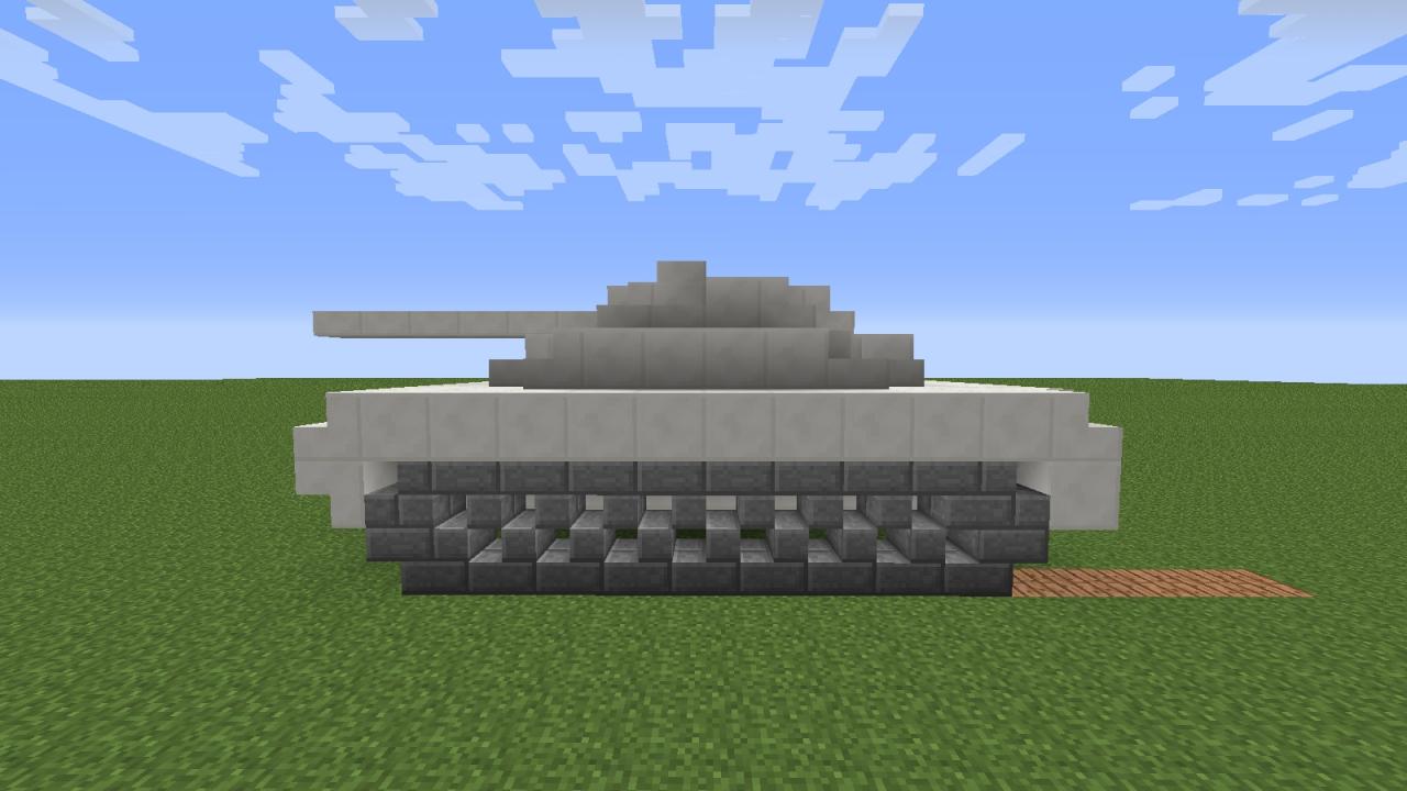 Detailed Tank Minecraft Map