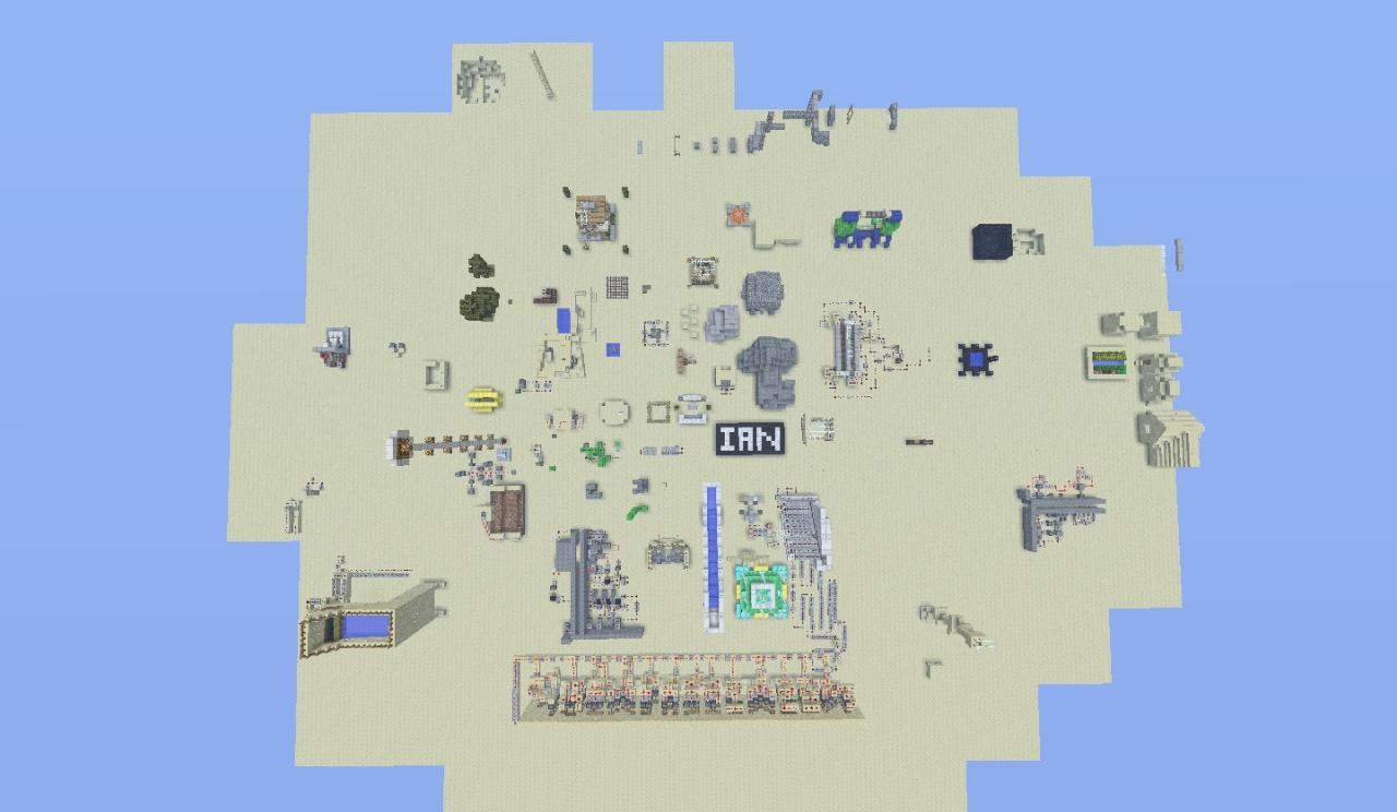 My Redstone World Minecraft Map