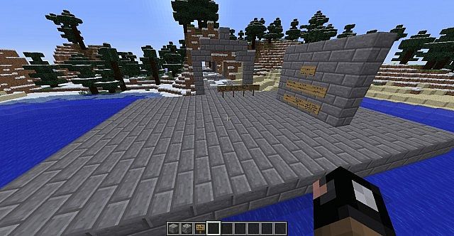 Worlds longest minecraft path! 48,756 blocks long!! Minecraft Map