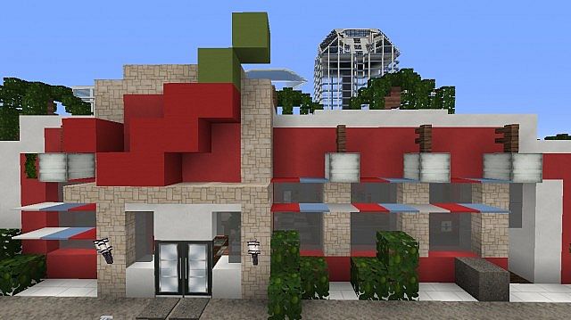 Mexican restaurant Minecraft Project