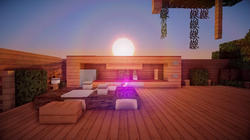 | Life | Ultramodern Eco House Minecraft Map