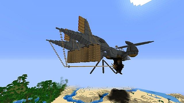 The Highwind Airship - FF7 Minecraft Map