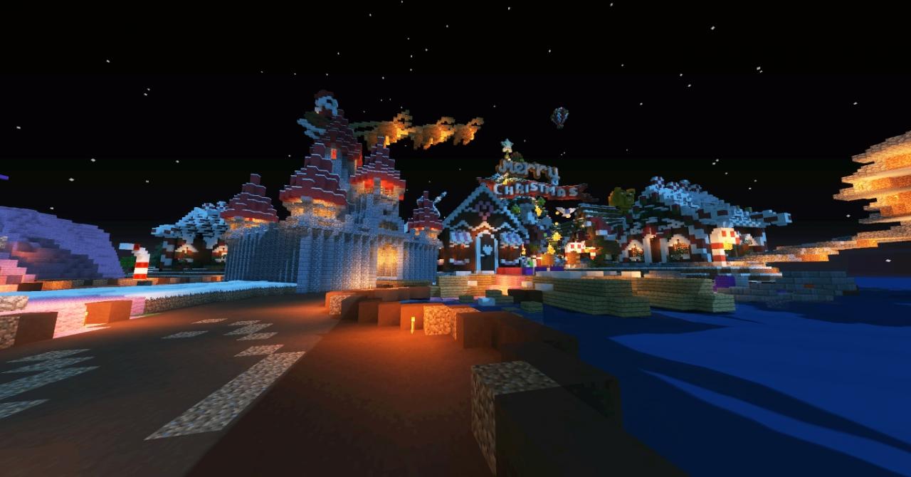 Christmas Build ! Minecraft Map