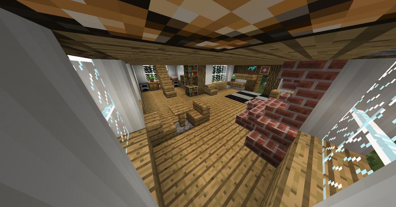 ~Rectangular~ A Medieval House. Minecraft Map